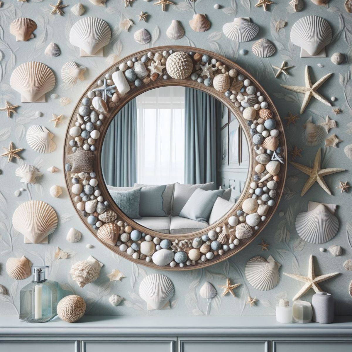 How To Decorate Round Mirror In The Bathroom? - thedecorhomer.com