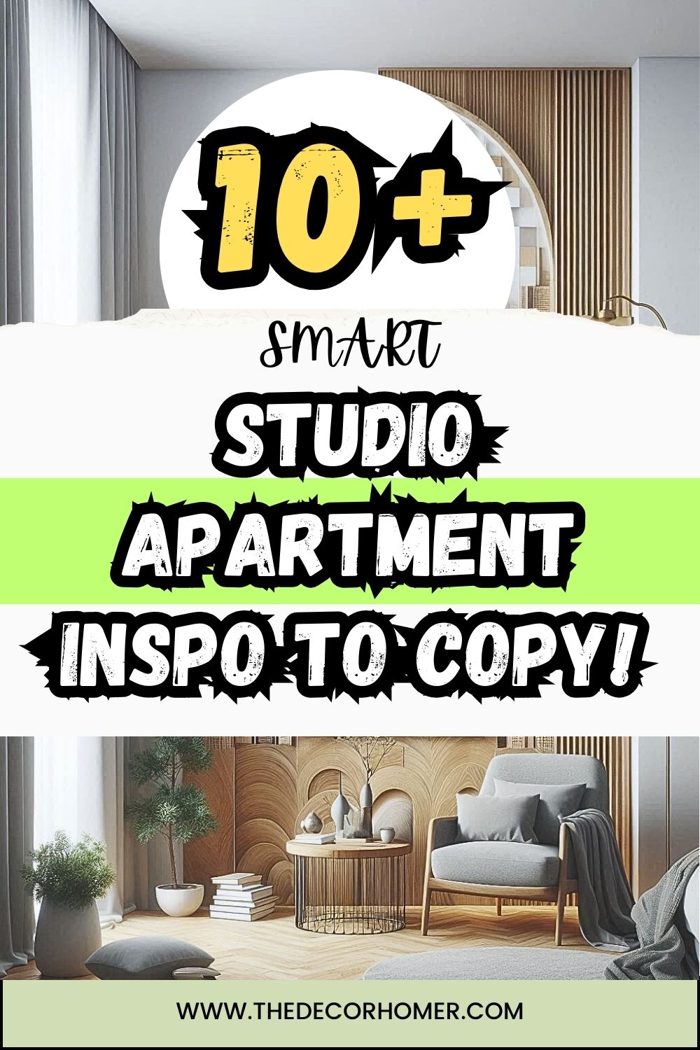 10+ Studio Apartment Inspo To Copy! - thedecorhomer.com