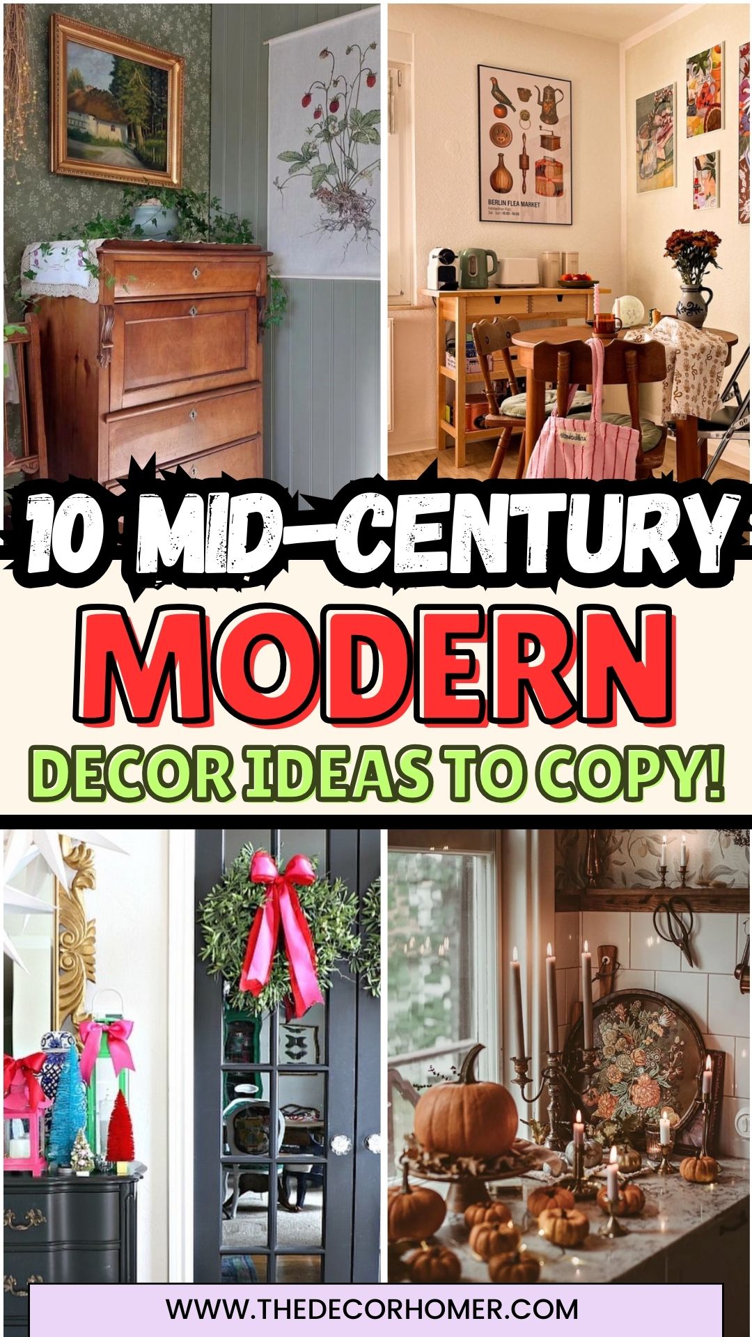 10 Mid-Century Modern Decor Ideas! - thedecorhomer.com
