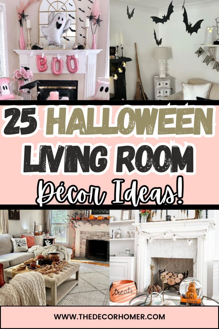 25 Halloween Living Room Decor Ideas For Your Home - thedecorhomer.com