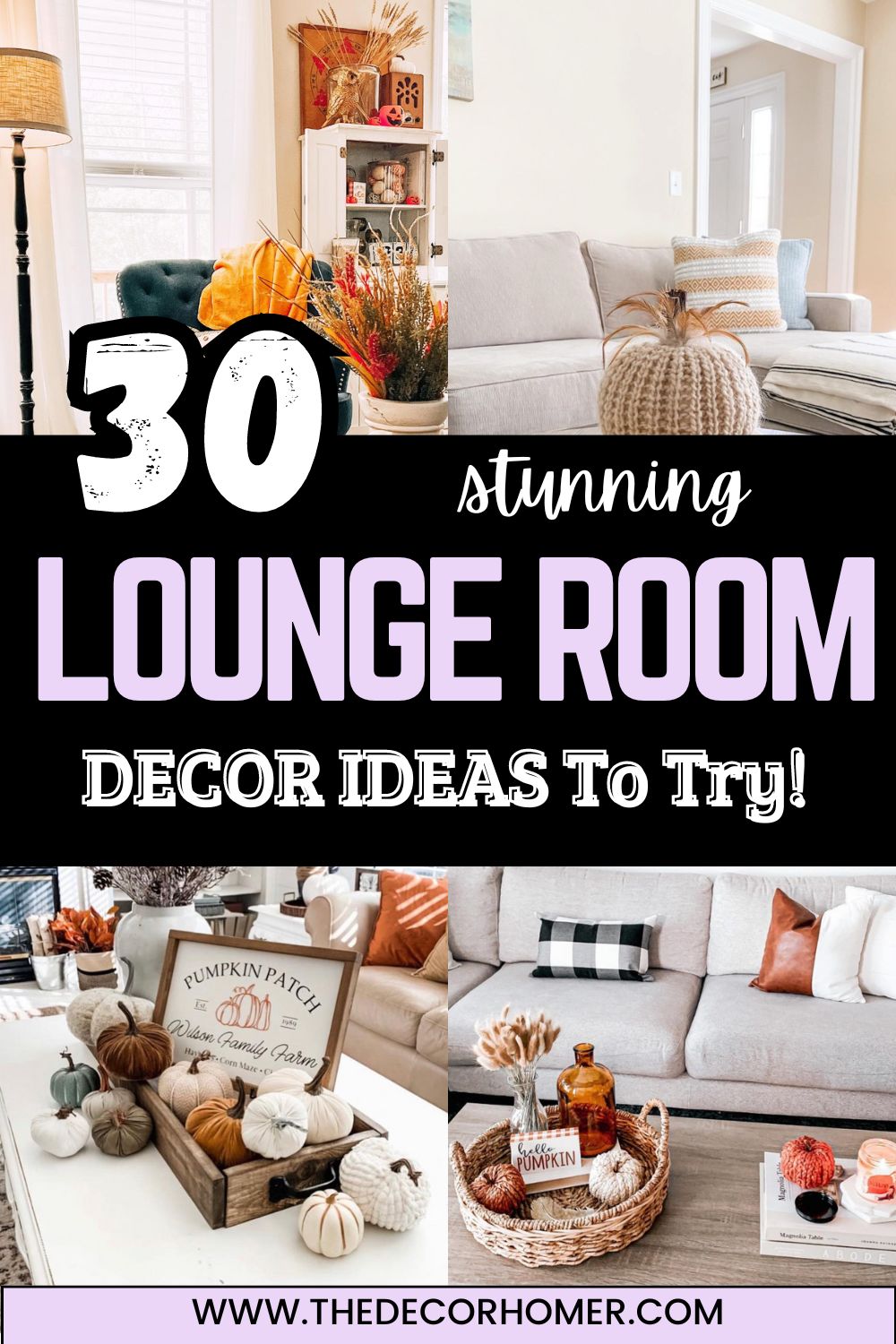 How to decorate a lounge room? - 30 Stunning Lounge Room Decor Ideas To ...