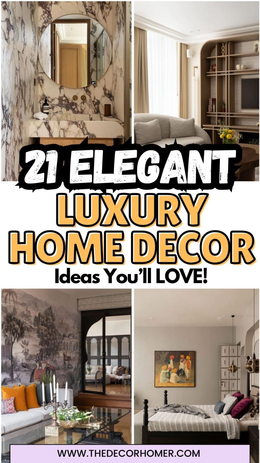 21 Elegant And Luxury Home Décor Ideas! - thedecorhomer.com