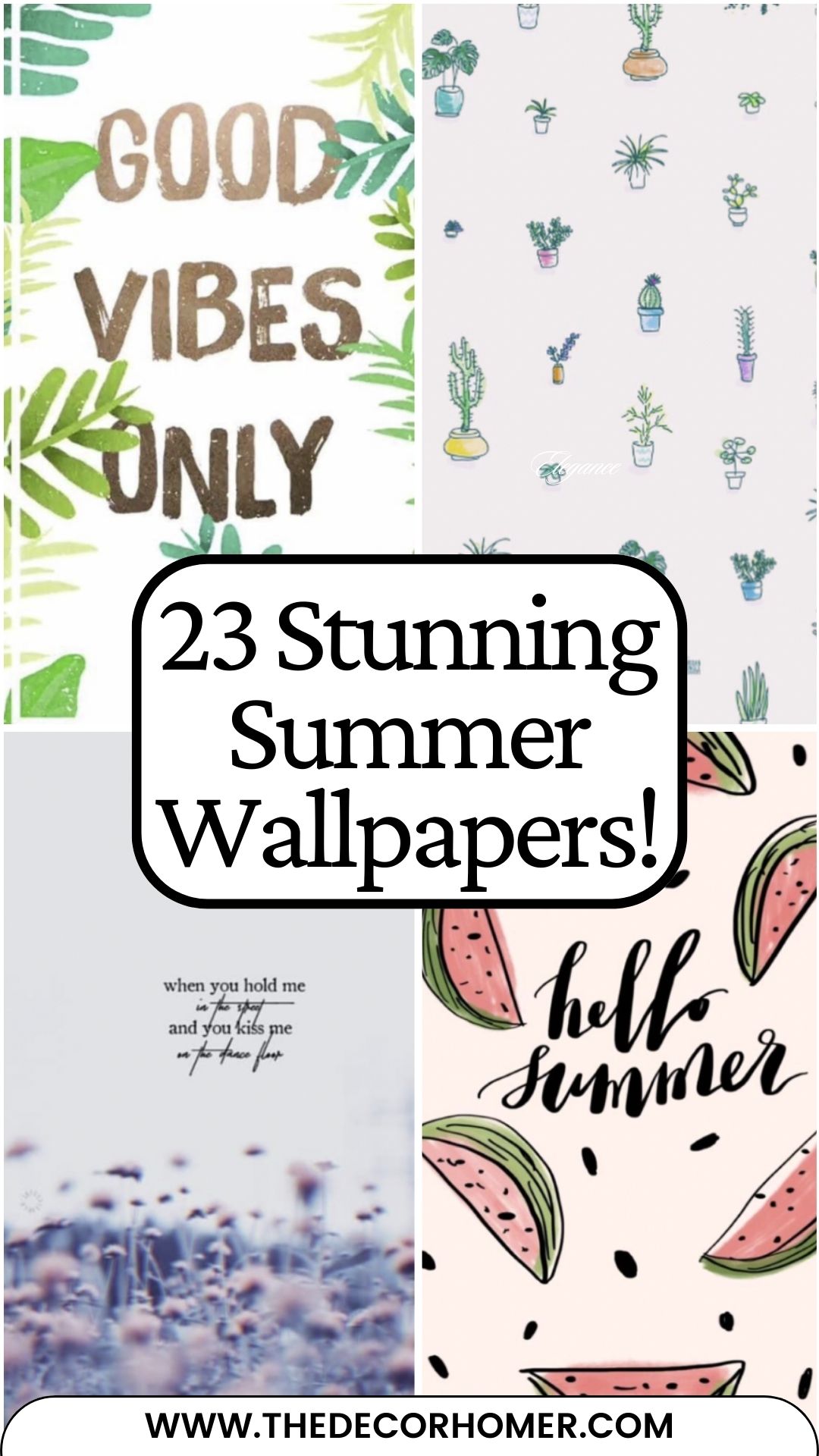 23 Stunning Summer Wallpapers for a Fresh, Sunny Vibe! - thedecorhomer.com