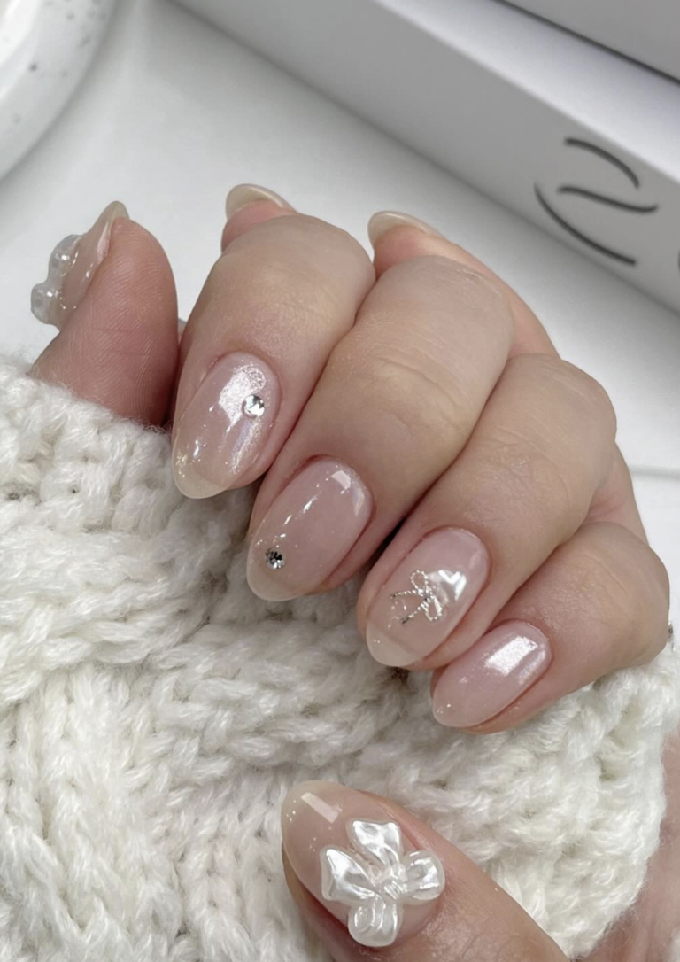 25 Cute & Trendy Korean Style Nail Designs You’ll Love! - thedecorhomer.com