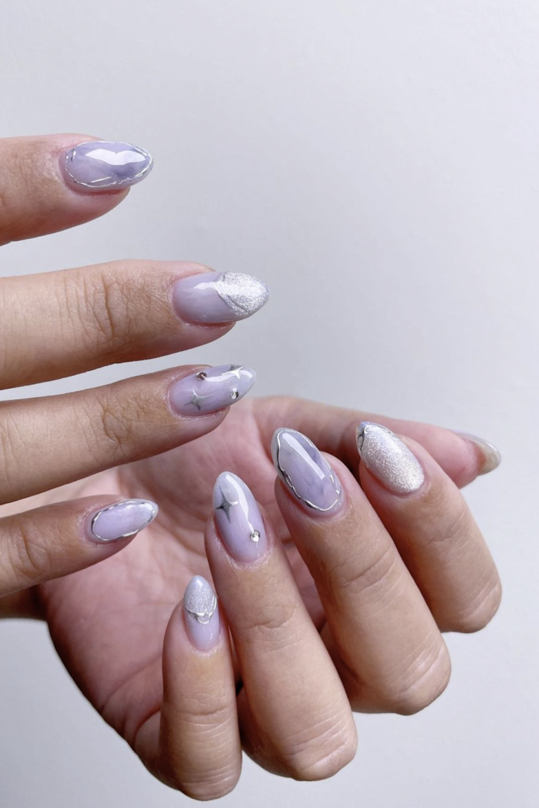 25 Cute & Trendy Korean Style Nail Designs You’ll Love! - thedecorhomer.com